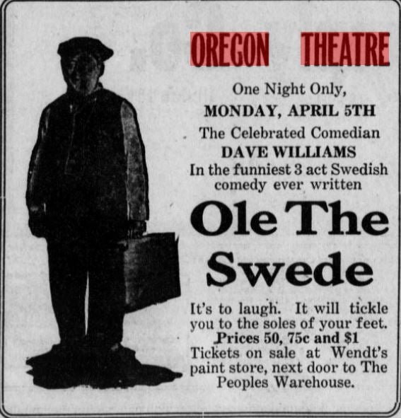 Who is Dave Williams? | Oregon Theater Project