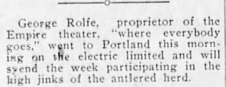 Empire Theater | Oregon Theater Project